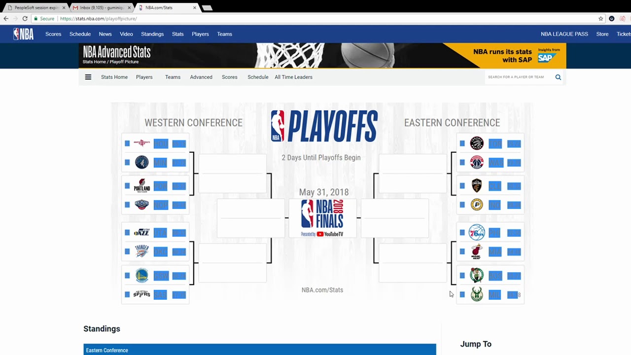 NBA 2018 PLAYOFF MATCH UPS ! FIRST ROUND PREDICTIONS ! - YouTube