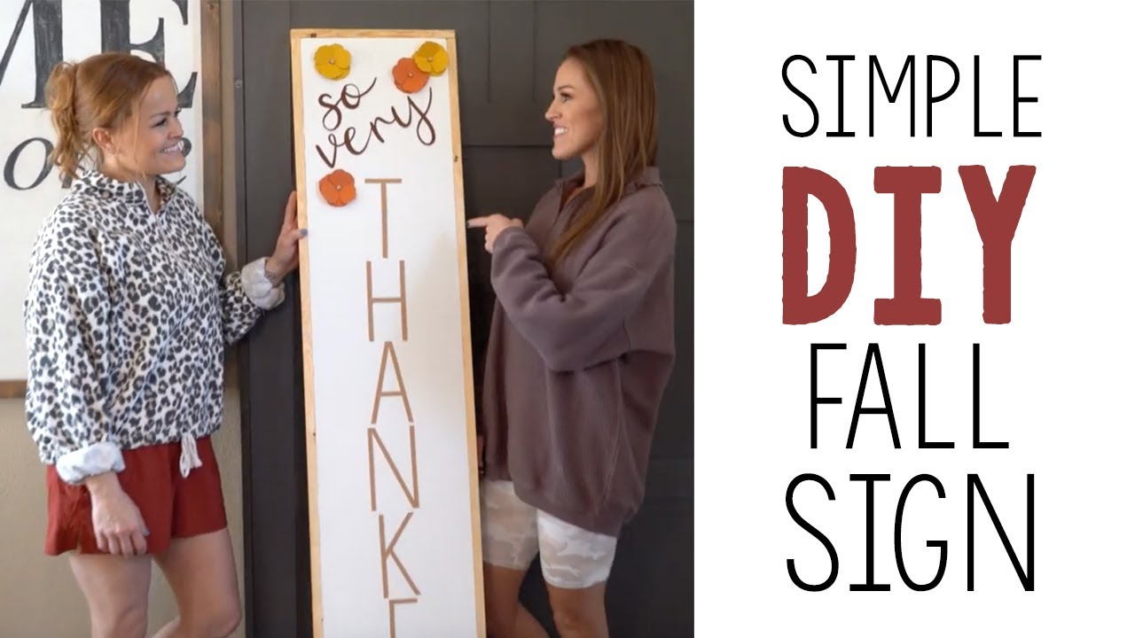DIY Wood Sign - YouTube