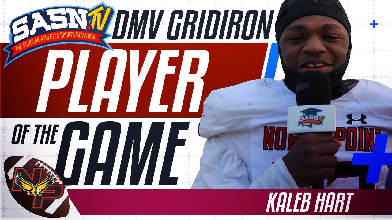 DMV Gridiron Interviews Running Back Kaleb Hart - YouTube