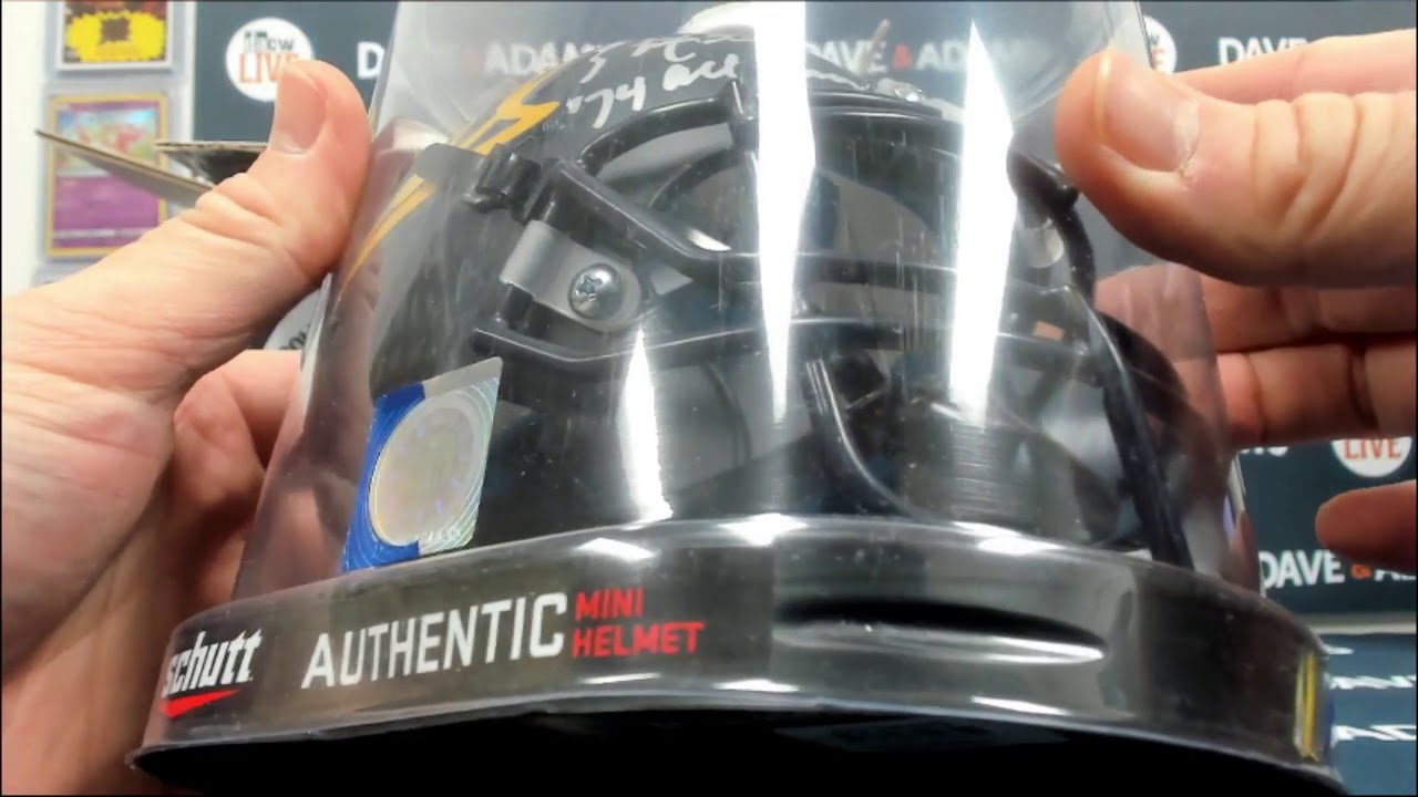 John's Hit Parade College Mini Helmet Break - YouTube