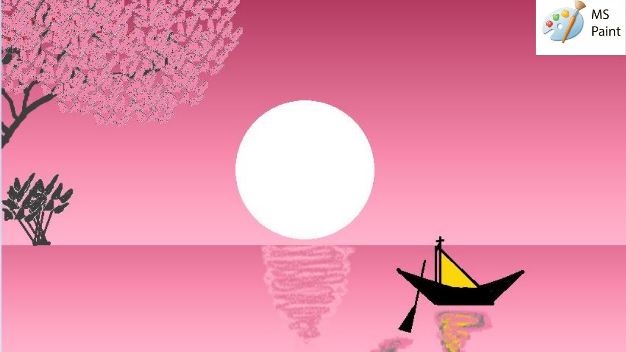 MS Painting Drawing Tutorial 2021 || Computer Drawing Tutorial || MS ...