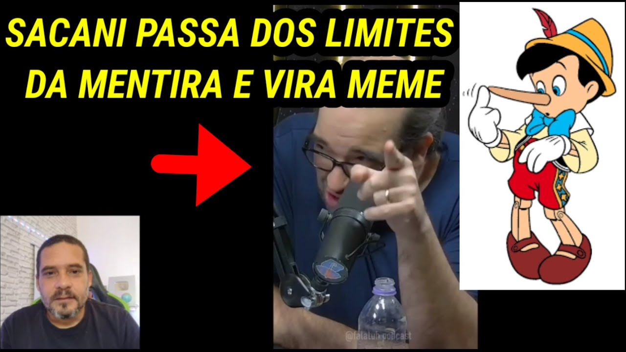 SACANI CONTA SUA MAIOR MENTIRA E VIRA MEME "ALGORITMO DA PETROBRÁS ...