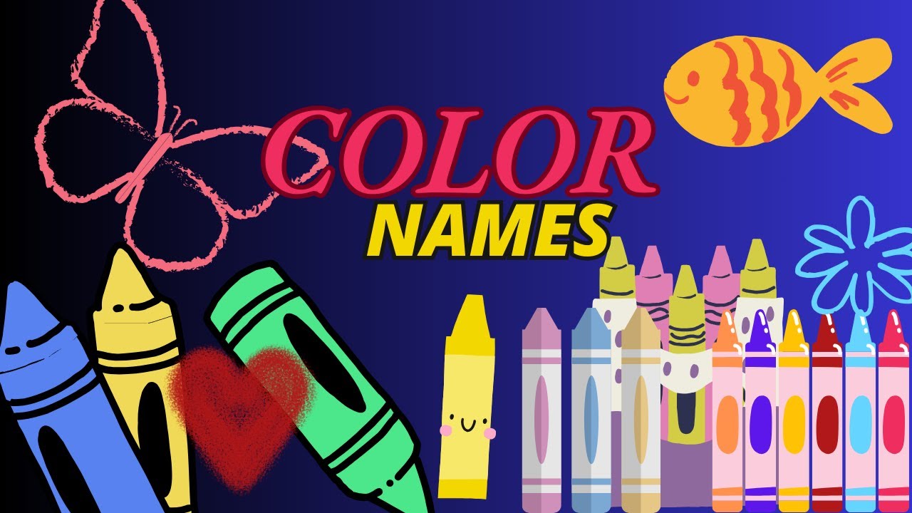 Learn Color Names By Singing This Nursery Rhyme #nurseryrhymes # ...