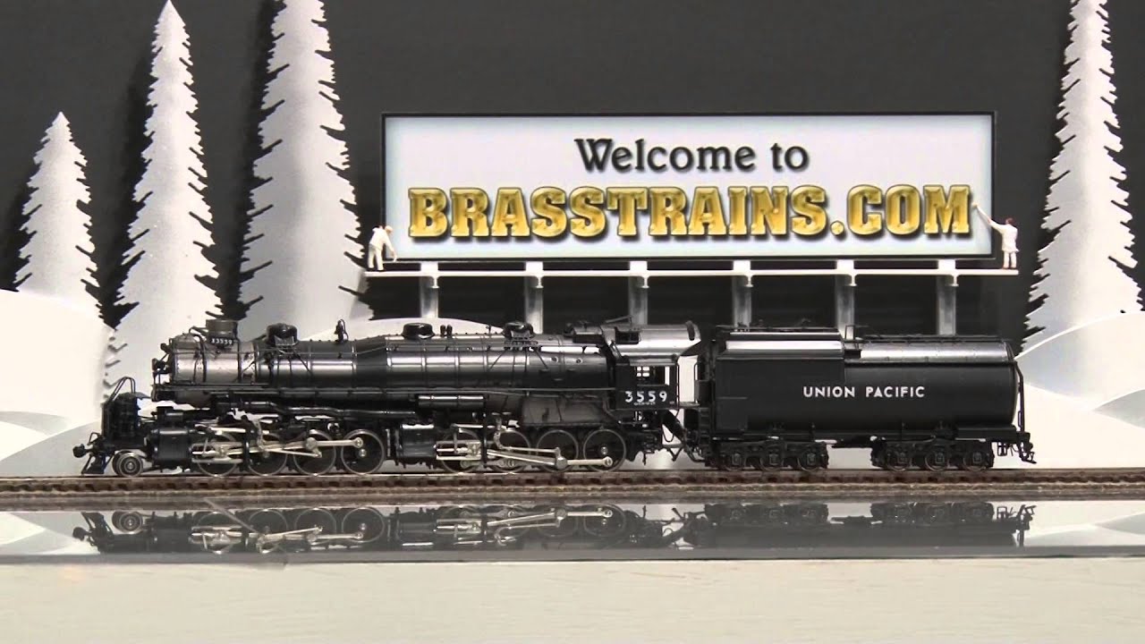 050470-HO Brass Model Train - W&R UP Union Pacific 2-8-8-0 SA-C59 Bull ...