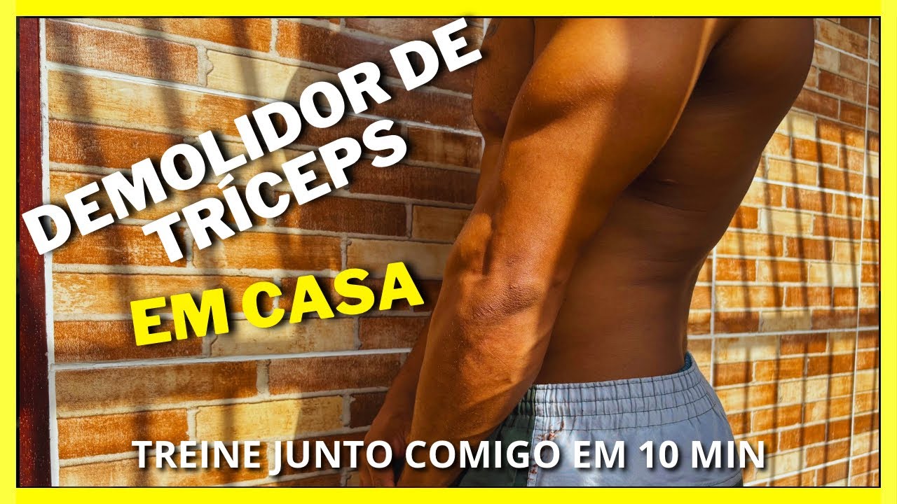 O MELHOR treino de TRÍCEPS com PESO DO CORPO - YouTube
