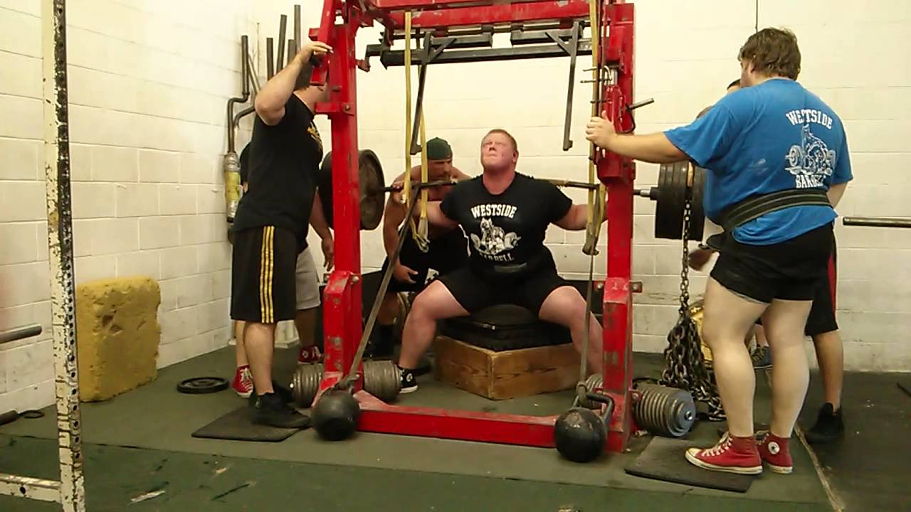 Speed box squats 3 - YouTube