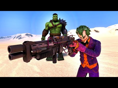 HULK VS JOKER - Süper Kahraman Dövüşleri
