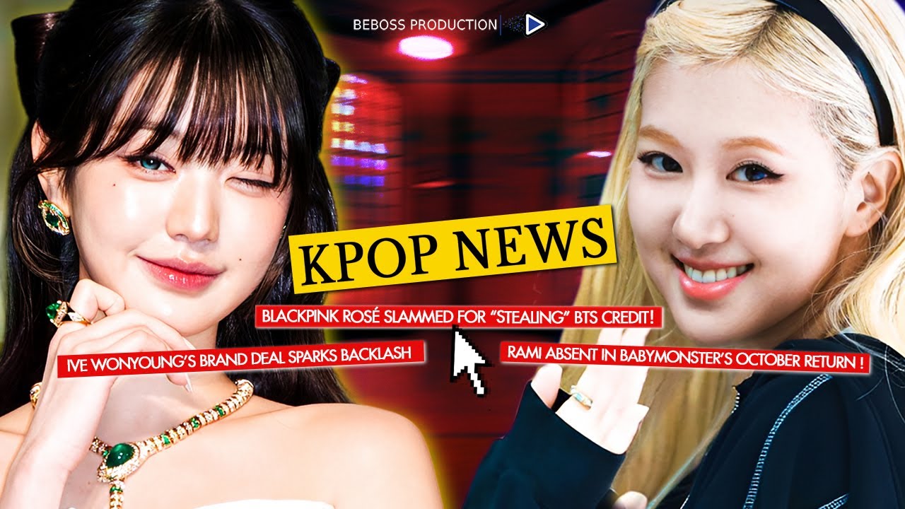 Kpop News: Rosé Slammed for “Stealing” BTS Credit! V Faces Dating Rumor ...