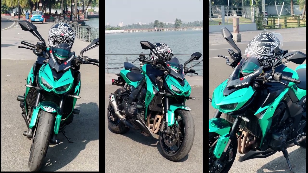 Kawasaki Z1000R Custom - YouTube