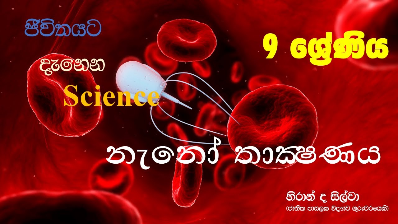 Grade 9 Unit NO 16 part 1 නැනෝ තාක්ෂණය 9 ශ්‍රේණිය Science With Hiran De ...