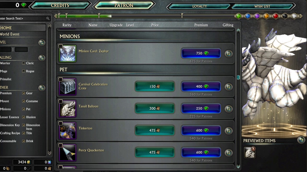 Rift: 6th Anniversary Carnival of the Ascended Item Preview - YouTube