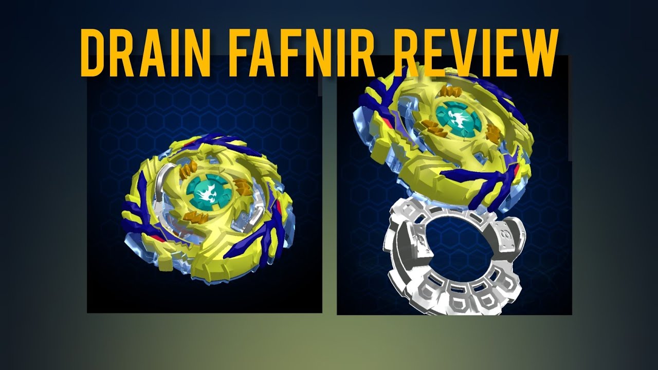 Drain Fafnir Beyblade Burst Rivals Review - YouTube