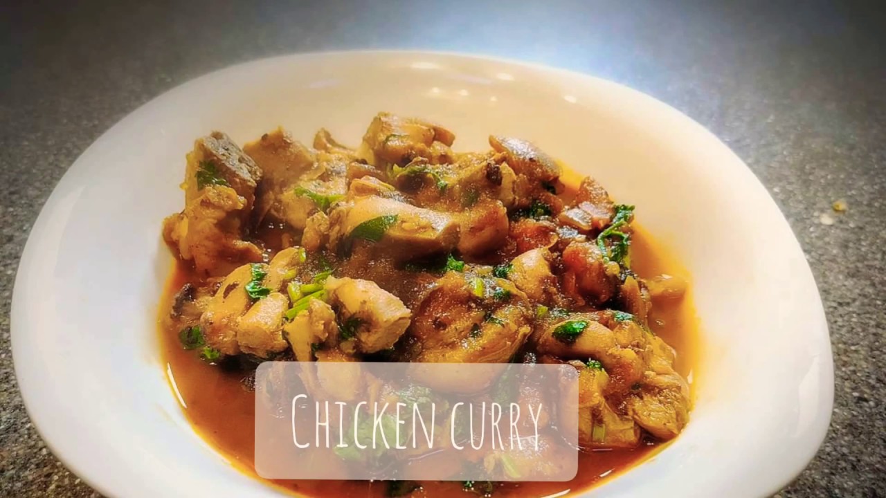 Easy Chicken curry Nepali Style - YouTube