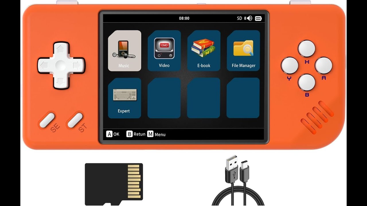 RG28XX Retro Handheld Review: 5000+ Games in Your Pocket! - YouTube