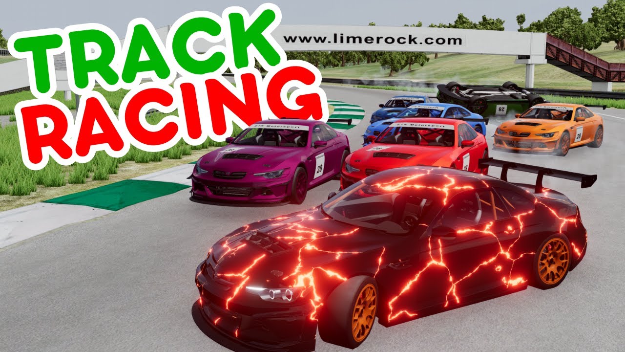 Racing a LAVA CAR vs F1 in BeamNG Drive! 🔥🏎️ - YouTube
