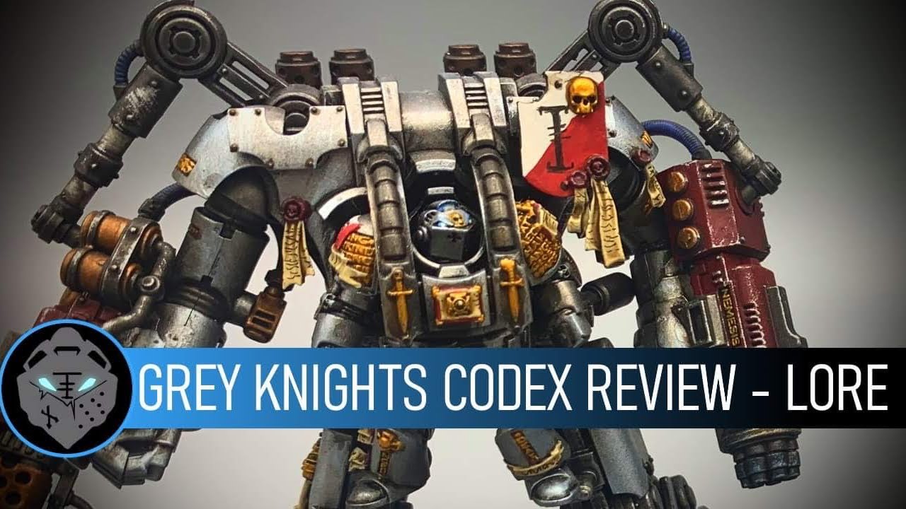 Grey Knights Codex Review - The Lore - YouTube