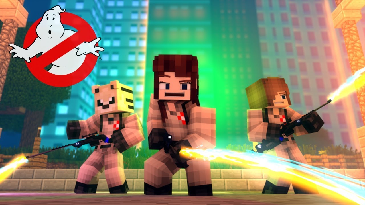 Ghostbusters w/ Friends! | Minecraft Minigame - YouTube