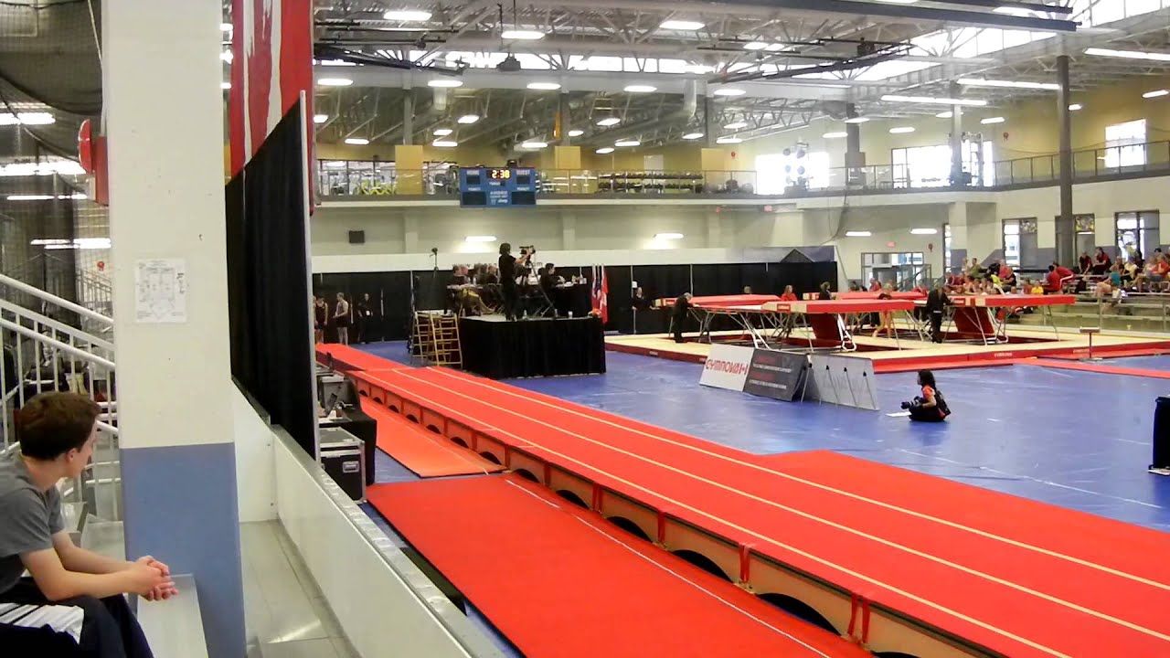 Oakville Gymnastics Club Canada Cup 2011 Tumbling Luke Mackinnon 2nd ...