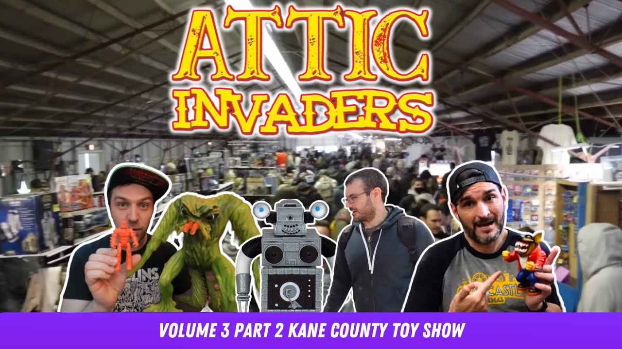 Attic Invaders Season 4, Part 2 We found vintage toy GRAILS at Kane County Toy Show - YouTube