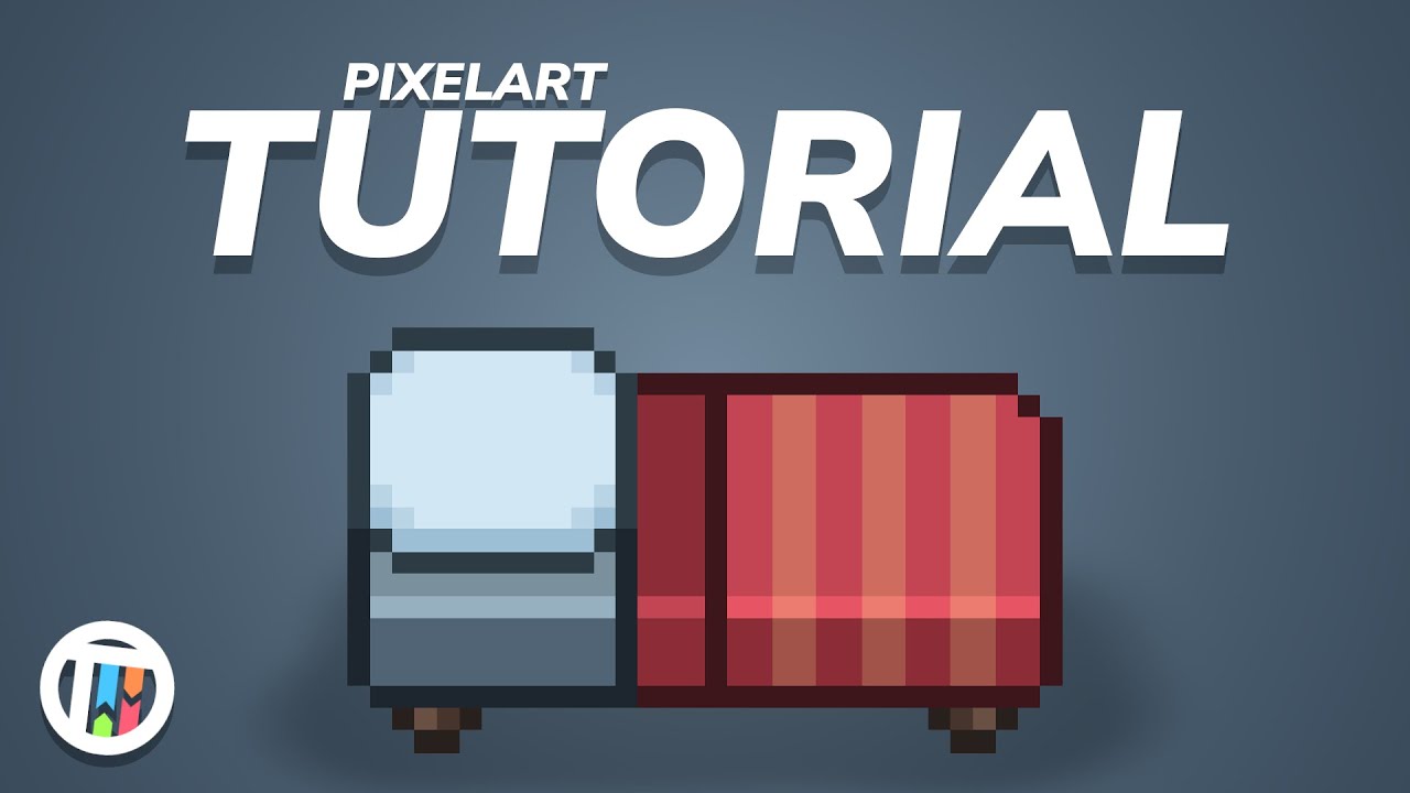 Pixel Art Bed Tutorial - Aseprite - YouTube