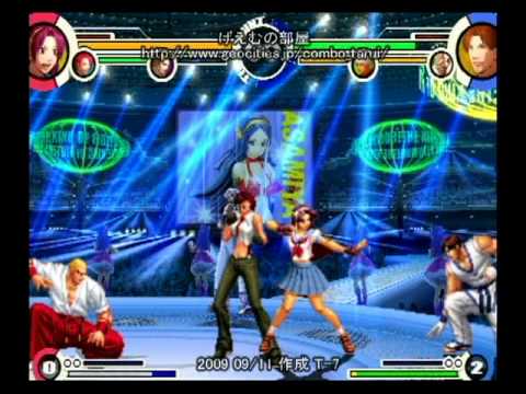 KOF XI athena combo - YouTube