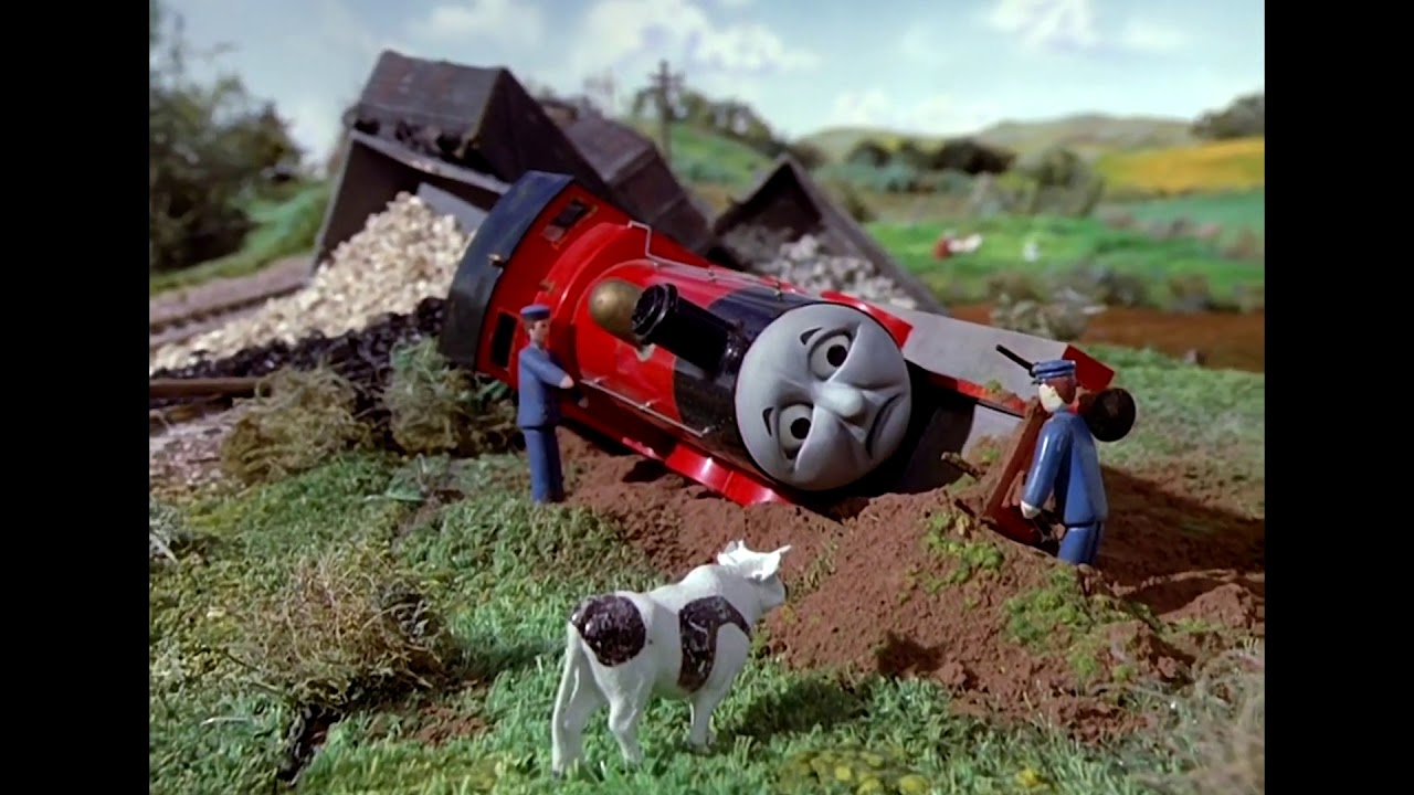 James' driver and fireman were feeling him all over to see if he was ...