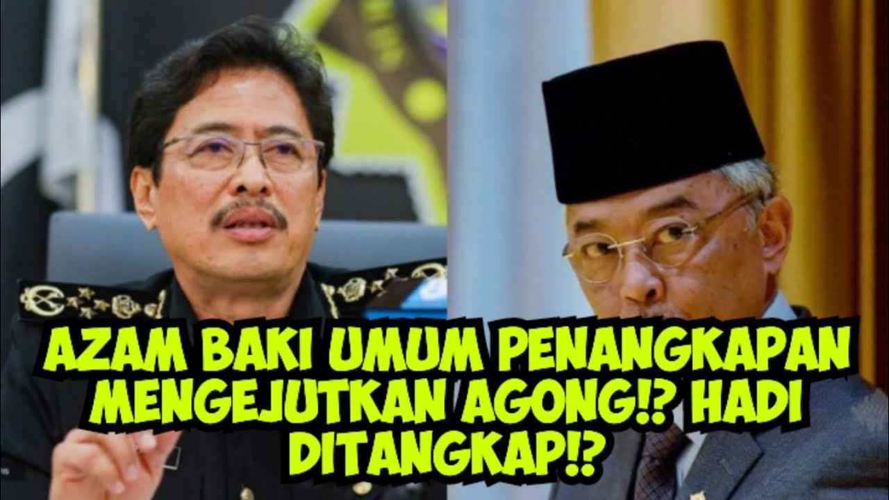 HADI AWANG DITANGKAP SPRM!? - YouTube