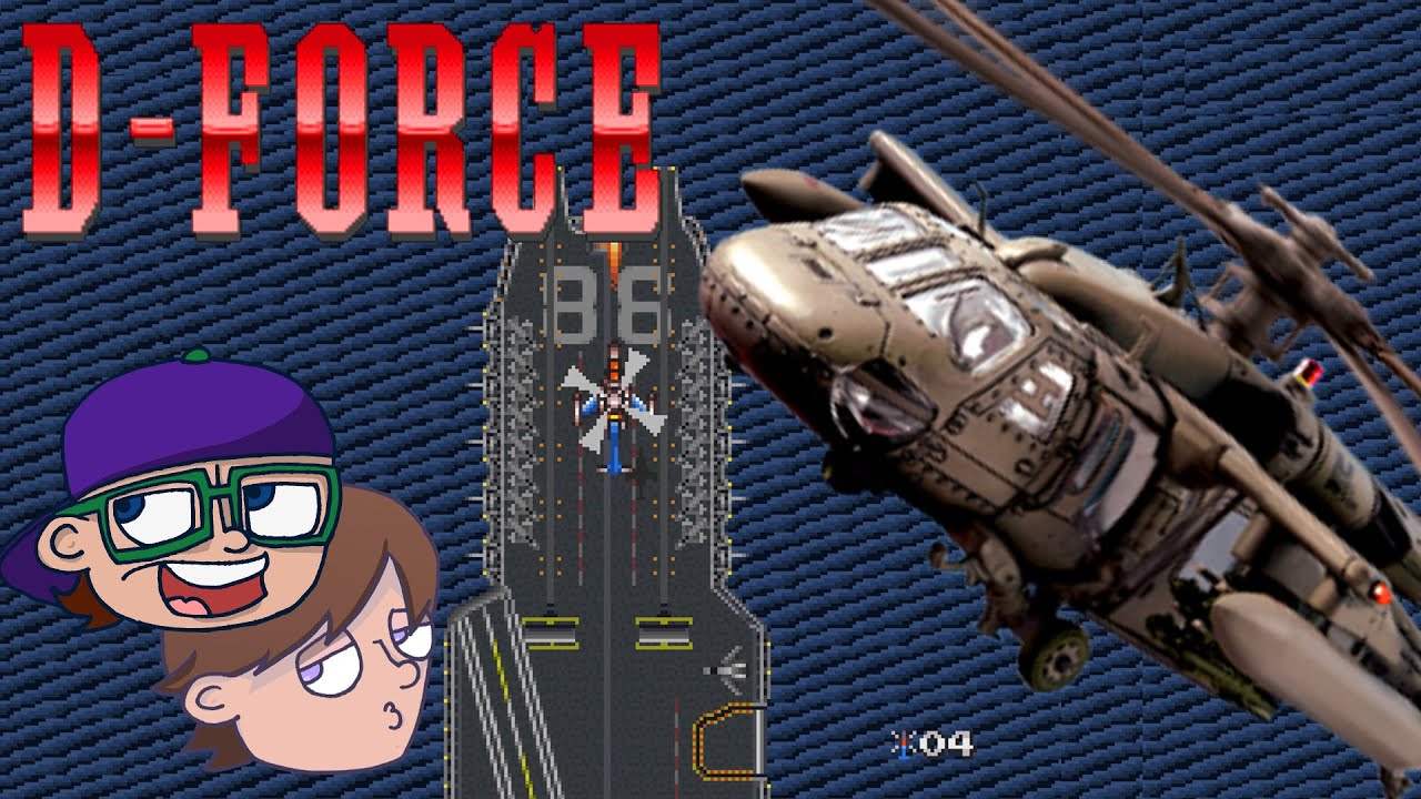 D-Force Gameplay | SNES Shmup D Force Game | CDPOG - YouTube