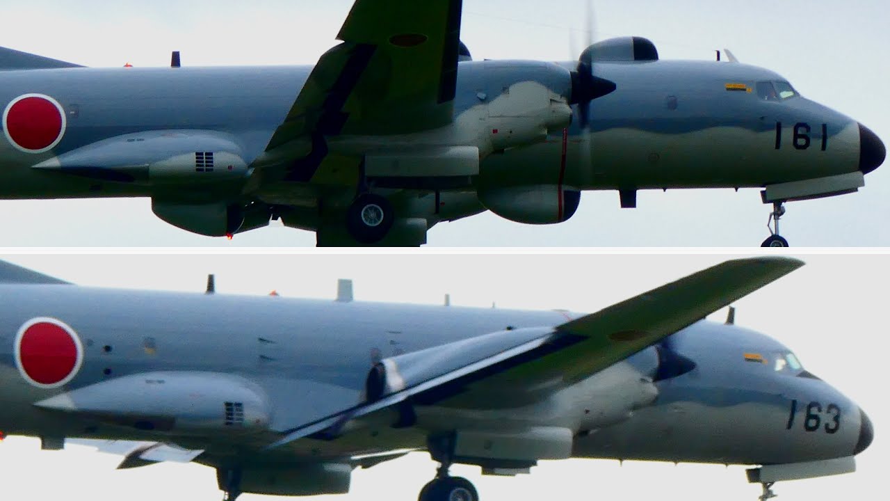 Let's compare YS-11EB and YS-11EA!! [JASDF] Japan Air Self-Defense Force - YouTube