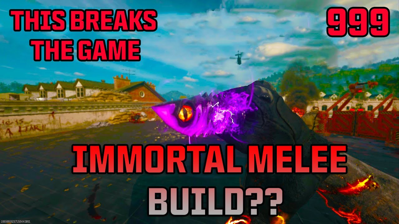 This BROKEN Melee Build Makes You IMMORTAL in BO6 Zombies! - YouTube