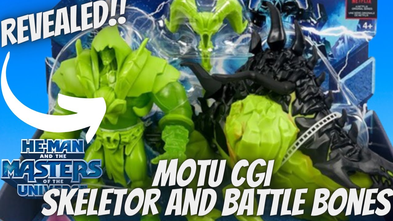 Masters Of The Universe CGI Skeletor And Battle Bones Revealed!! - YouTube