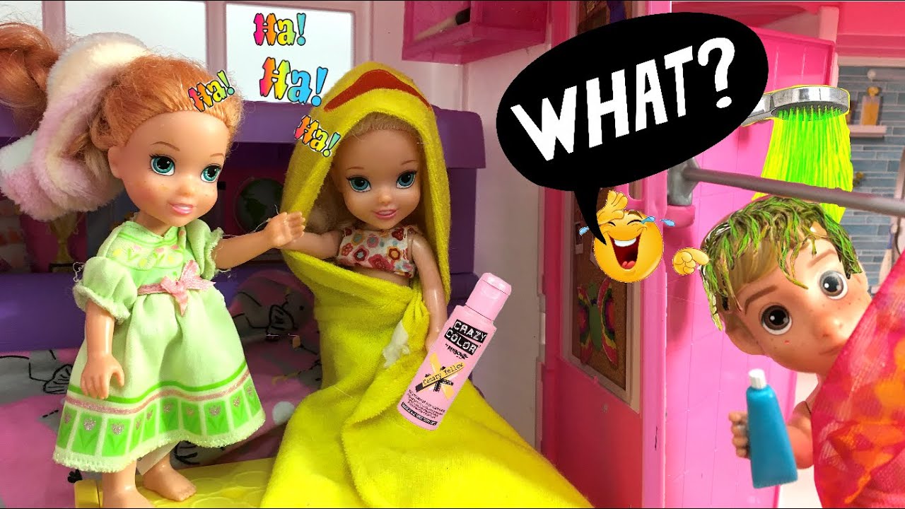 Quiet Afternoon Routine unless you have a brother! Pranks 😂Anna - Elsa ...