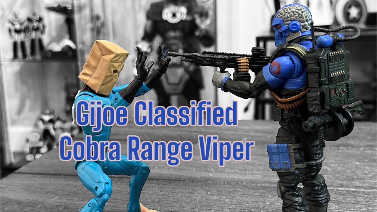 Gijoe Classified Cobra Range Viper - YouTube