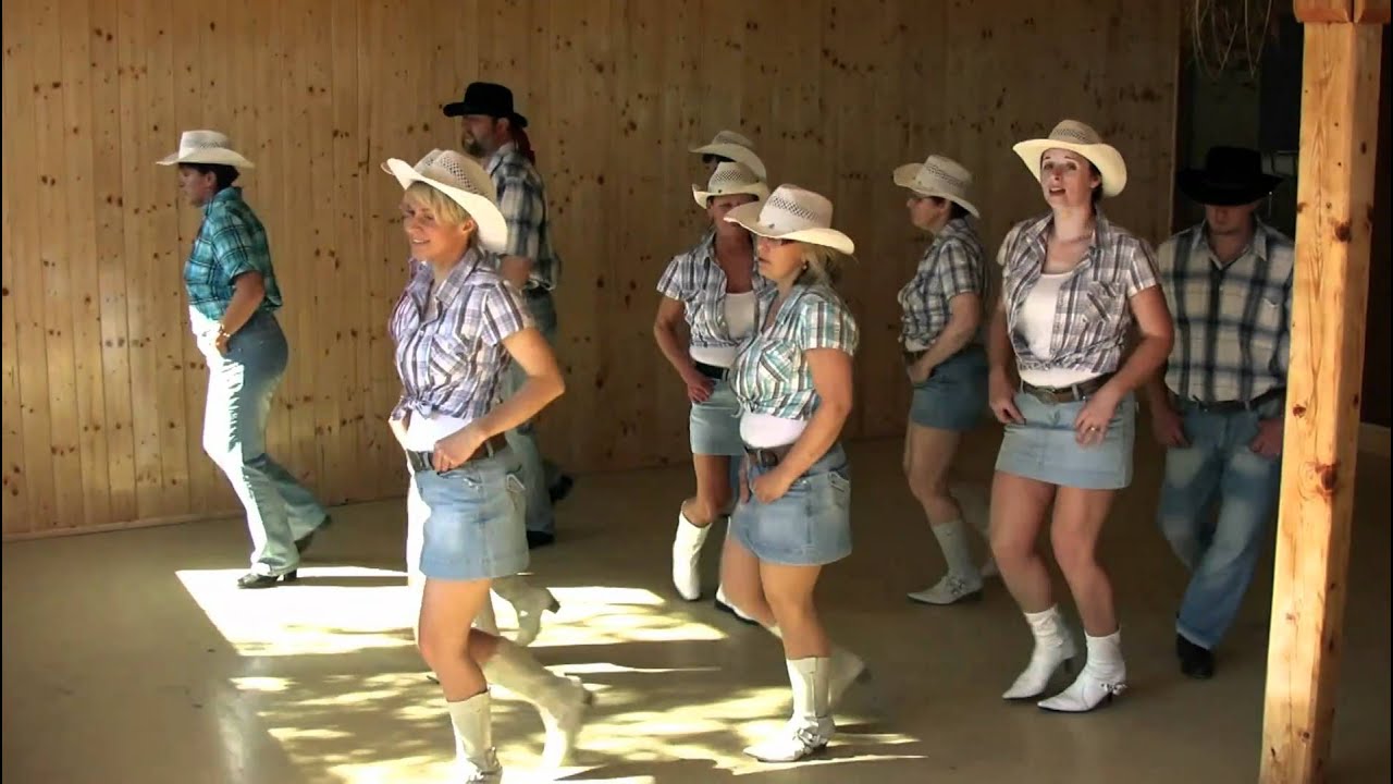 California blue line dance - YouTube