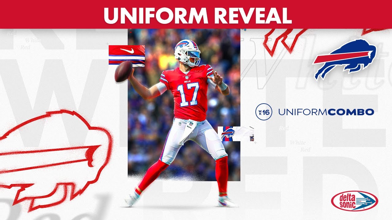 Buffalo Bills Brand New Uniform Combo For Week 16 Game Vs. Patriots ...