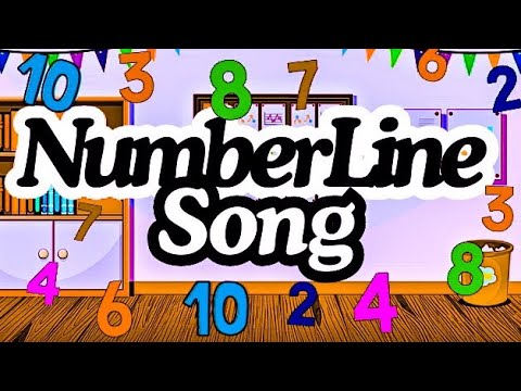 Counting Song For Kids | NumberLine Counting: Count Up and Down | 123 ...