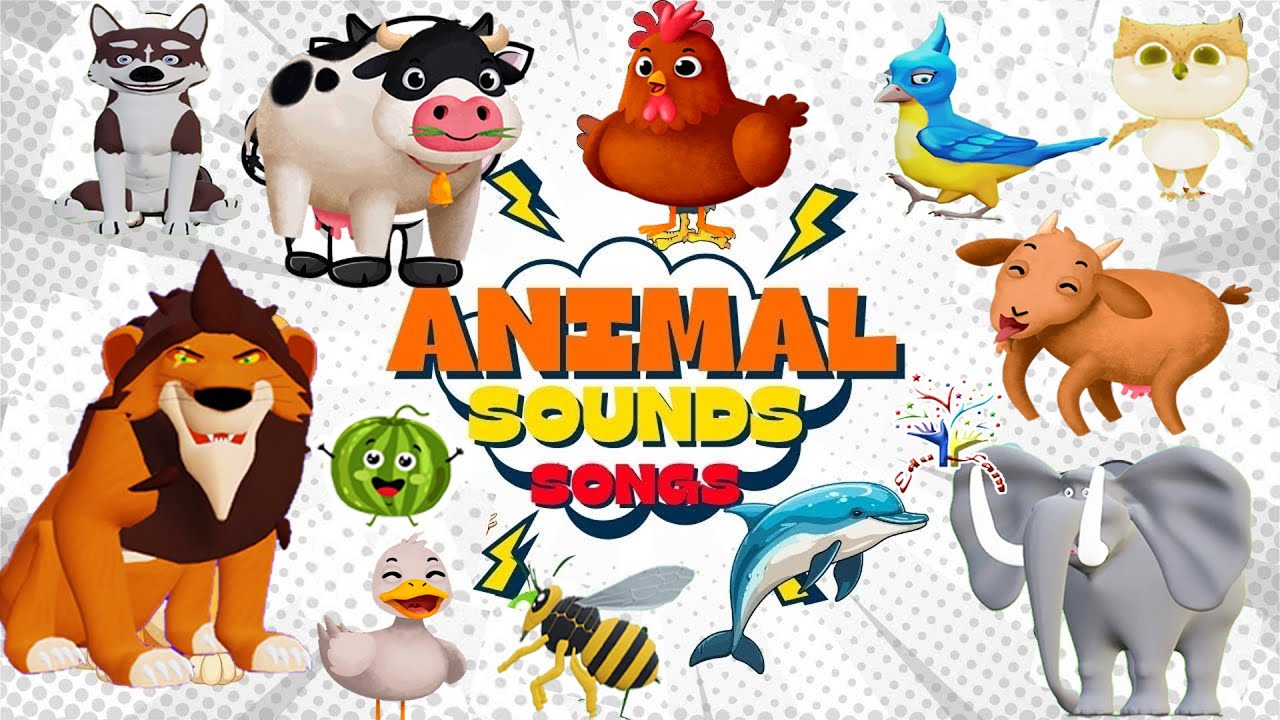 Animals Sounds Song AS5AJ2 | EduFam Nursery Rhymes & Kids Songs - YouTube