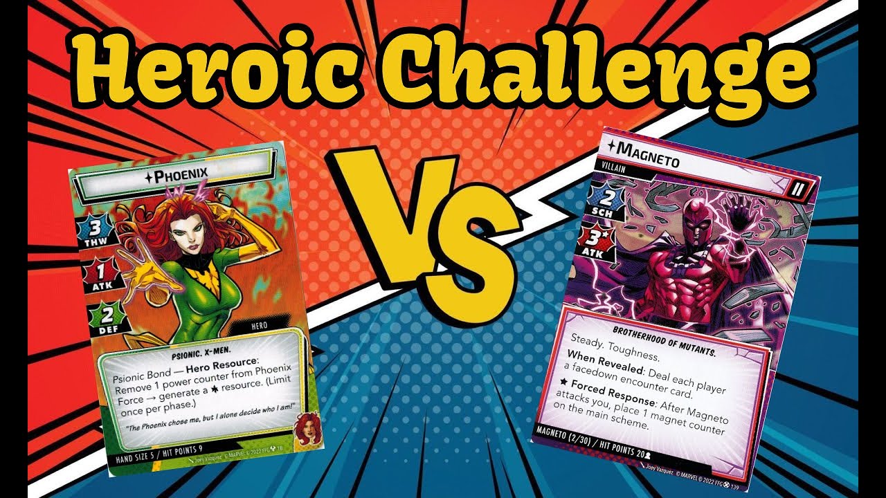 Phoenix (P) vs Magneto (H) - Heroic Challenge Journey Starts! | Marvel ...