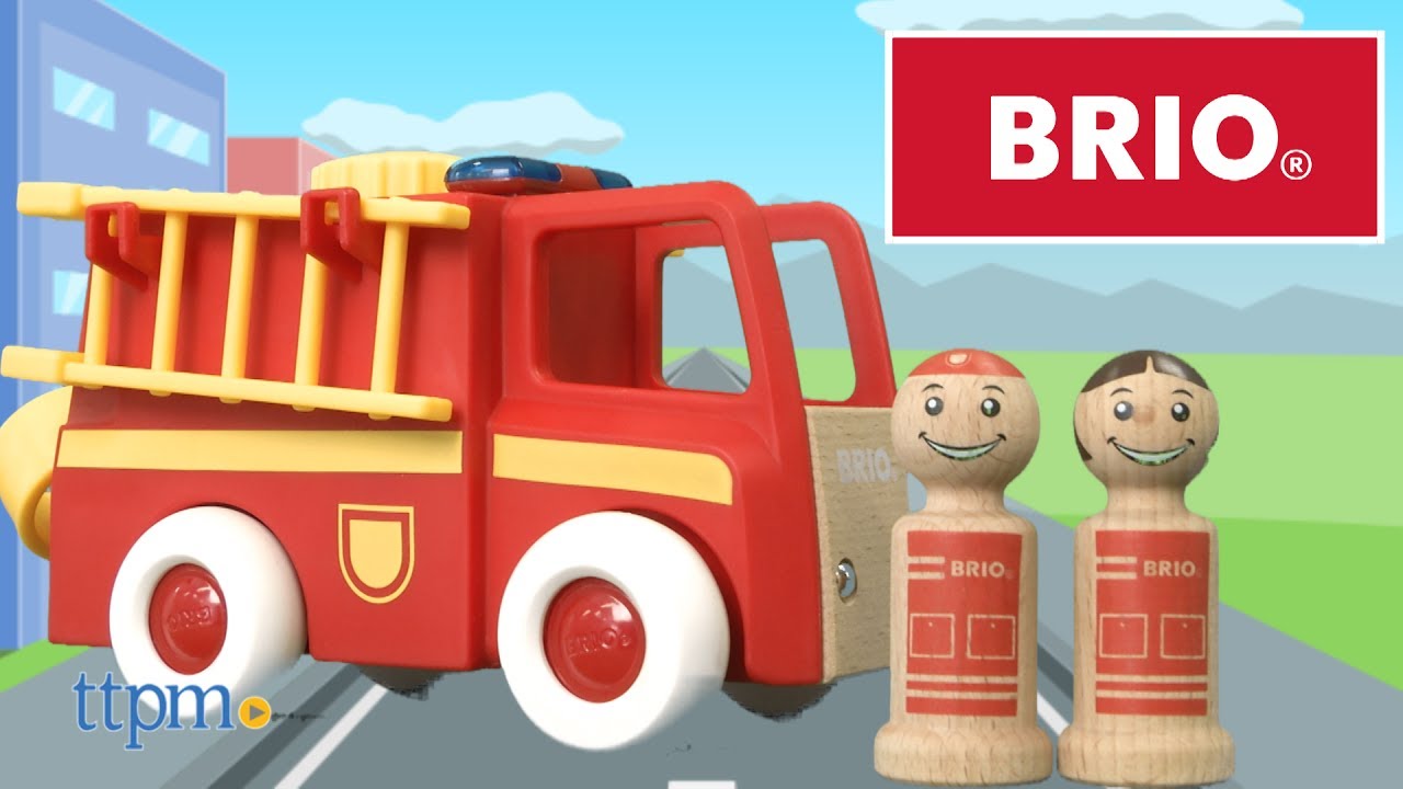 Light & Sounds Firetruck from Brio - YouTube