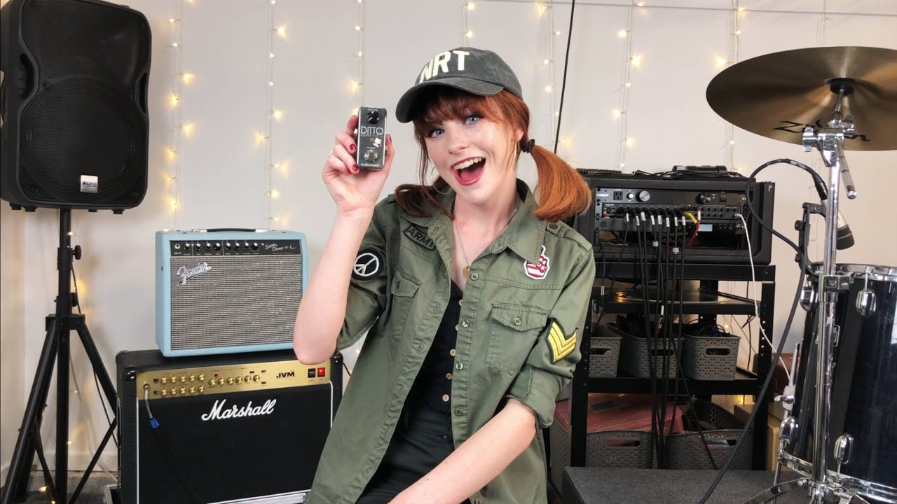 DITTO Looper Pedal Review (TC Electronic) - Hannah Mahute - Jumping the ...