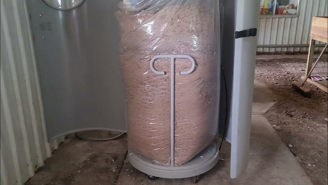 Shredding Cardboard for Worms on a Commercial level - YouTube