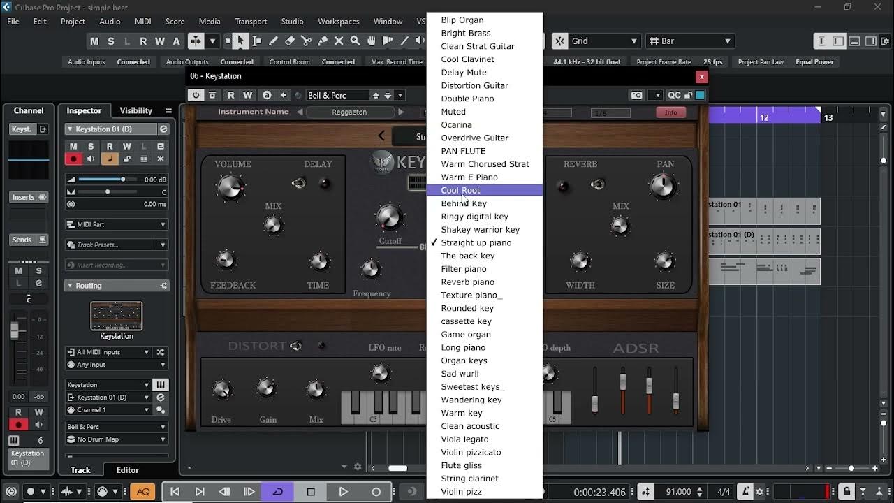 Using Starlight Drum VSTi to make Reggae beat in Cubase 14 - YouTube