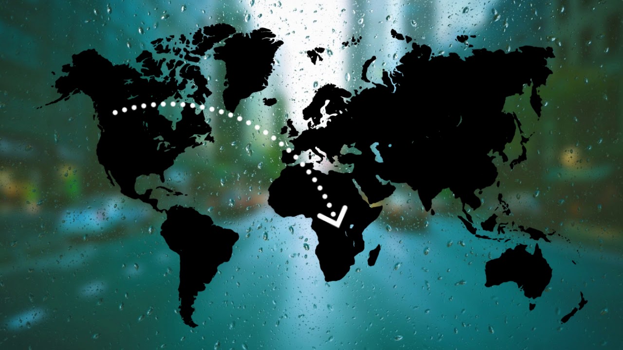 simple animation for travel vlog | vfx footage - YouTube