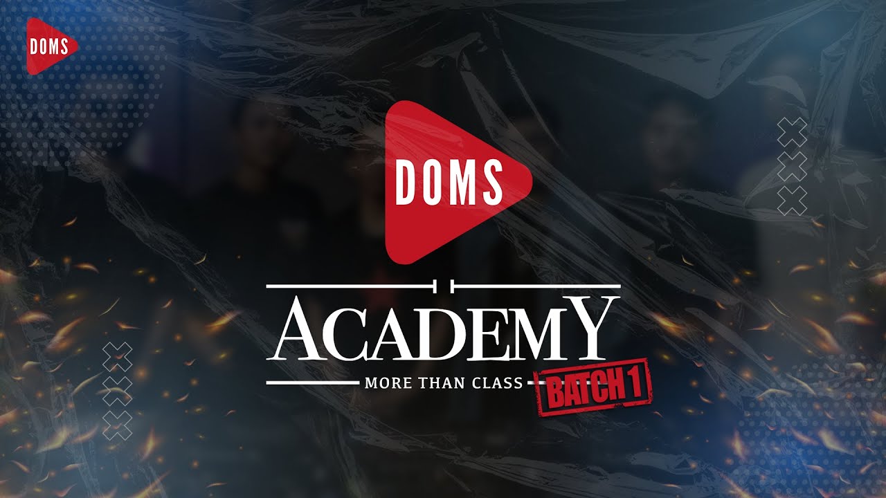DOMS ACADEMY - BATCH 1 WRAP | DOMS DJ INDONESIA - YouTube
