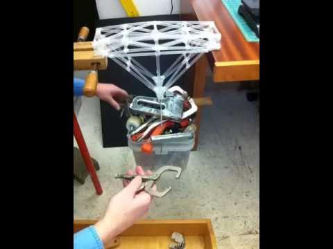 Straw bridge challenge - YouTube