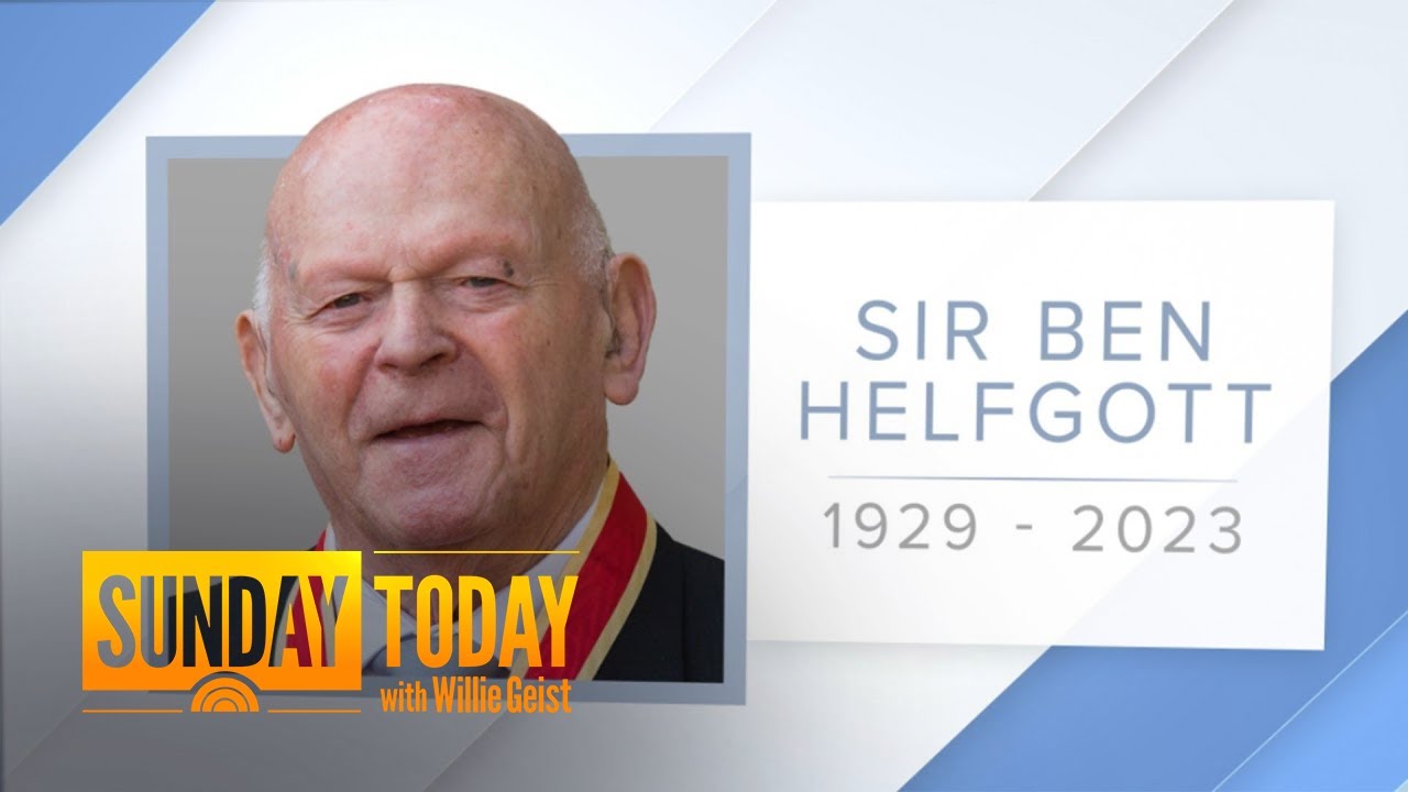 Ben Helfgott, Holocaust survivor and Olympic athlete, dies at 93 - YouTube