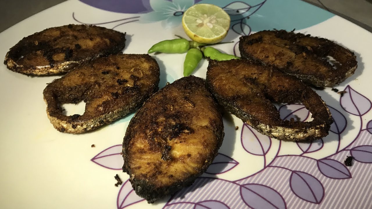 KingFish Fry Recipe | Ayakora Fry അയക്കോറ മീൻ ഫ്രൈ | Bright Again - YouTube