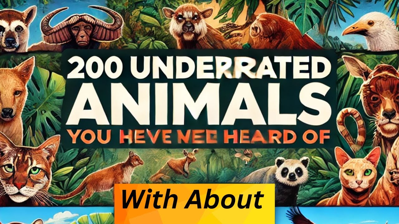 200 Underrated Animals You’ve Never Heard Of – A Fascinating Journey ...