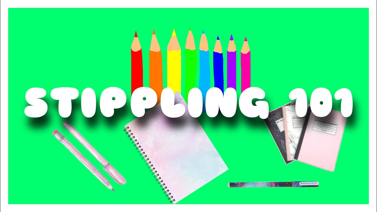 Stippling 101 | Introduction for beginners - YouTube