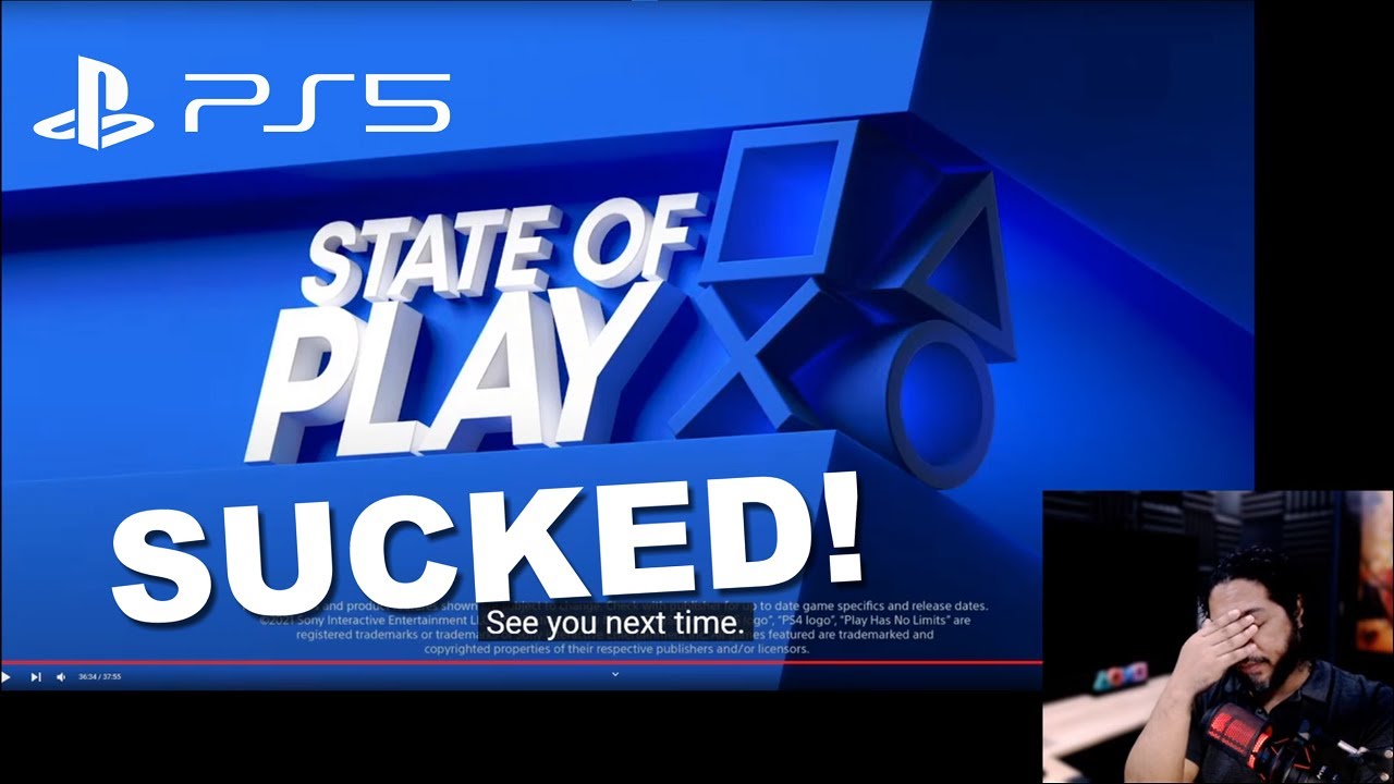 PlayStation State Of Play October 27, 2021 SUCKED | Angry REACTION ...
